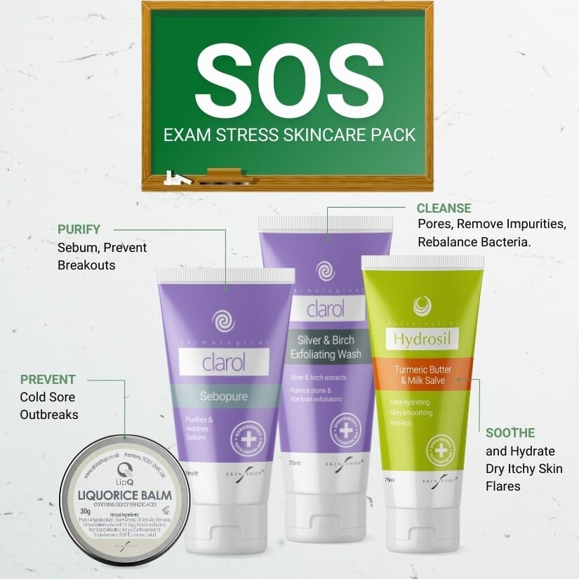 Exam Stress Skin SOS PacK