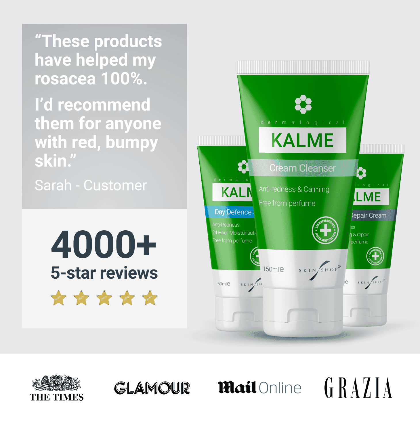 Natural solution for rosacea